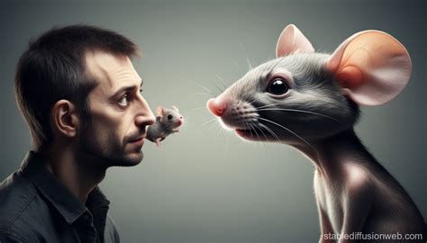 Man And Mouse Prompts Stable Diffusion Online