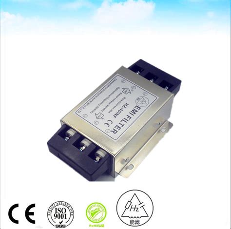 380vac 50a Output Noise Emc Suppression Filter 22kw Inverter Output