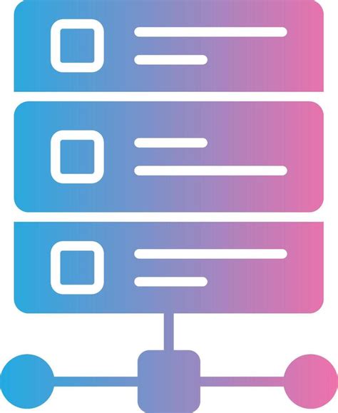 Database Glyph Gradient Icon Design 43383945 Vector Art At Vecteezy