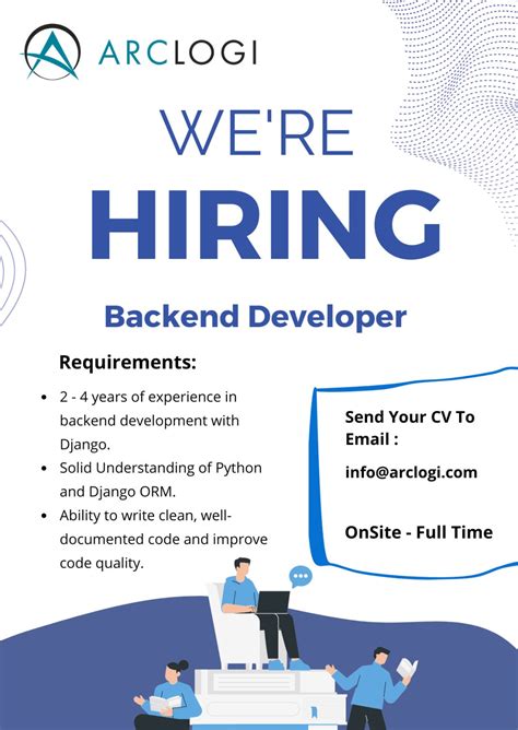 Arclogi On Linkedin Django Backenddeveloper Python Techjobs