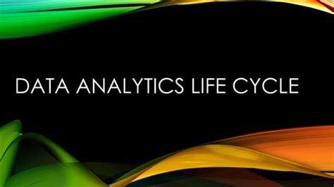 Dataanalyticslifecycle In Big Datapptx
