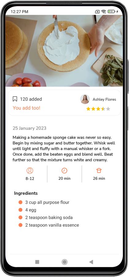 Recipe Food Recipe App Cooking Recipe Learning React Native Ios Android App Template By Vg