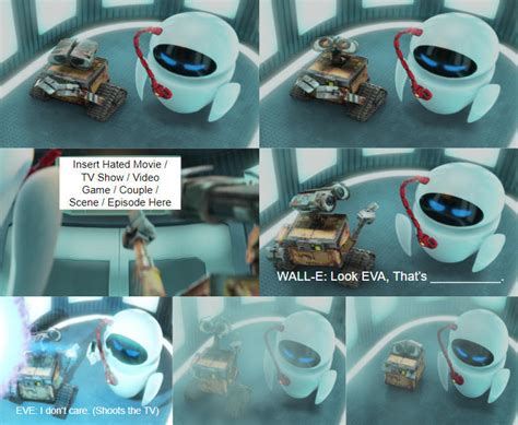 Wall E And Eve Sees What By Arielariaspetzoldt On Deviantart