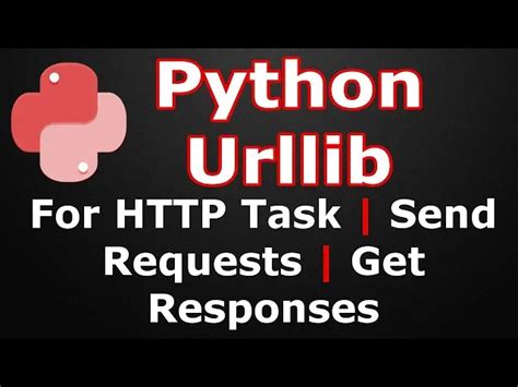 Python Urllib Introduction For HTTP Task | Send Request | Get Response | Humix Video