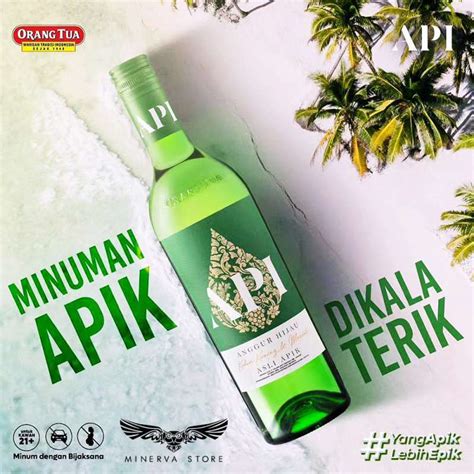 Promo Api Anggur Hijau 620 Ml Diskon 15 Di Seller Minerva Store Duren Jaya Kota Bekasi Blibli