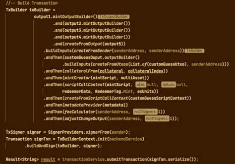 Cardano Client Lib New Composable Functions To Build Transaction In