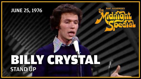 Billy Crystal Stand Up The Midnight Special Youtube