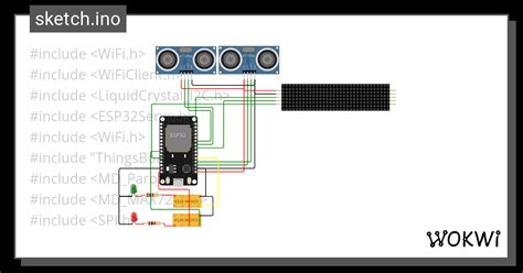 U G DOT Matrix Wokwi ESP STM Arduino Simulator
