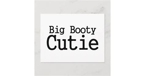 Big Booty Cutie 2 Postcard Zazzle