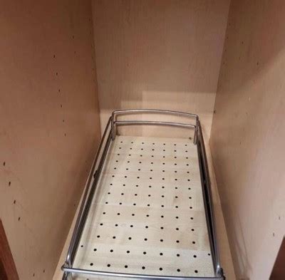 Rev A Shelf Pull Out Kitchen Cabinet Storage Organizer With Solid Bottom And Undermount Soft