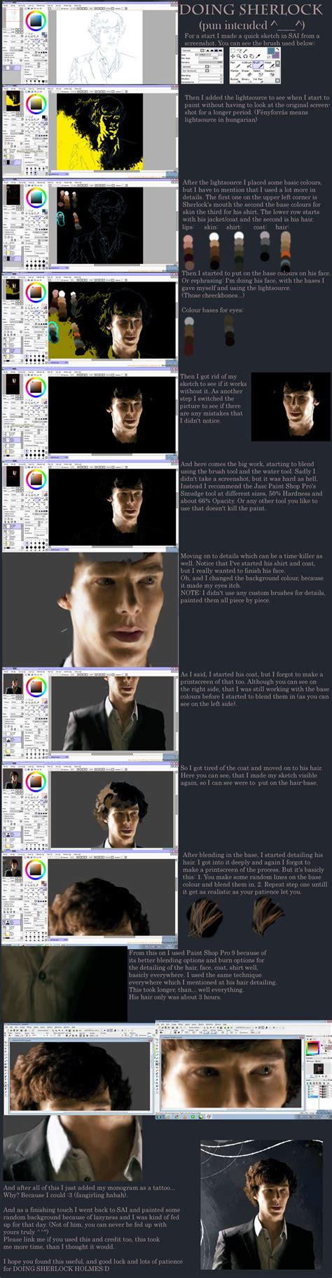 sherlock tutorial by angelacypher on deviantart sherlock tutorial