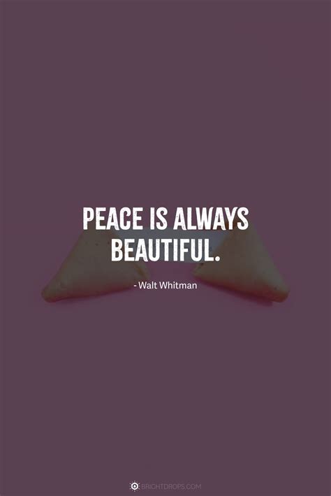 Peace Quotes For A Calm Rested Mind Bright Drops