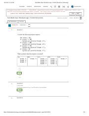 Boolean Logic And Control Structures Test Course Hero