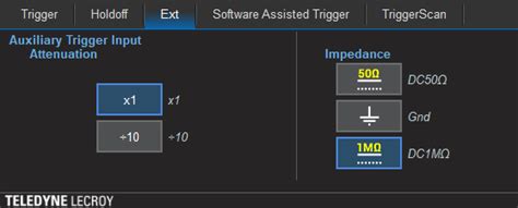 50 Ω And 1 MΩ Oscilloscope Terminations