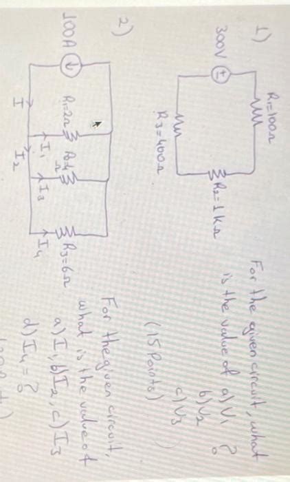 solved for the given circuit what is the value of a vi b