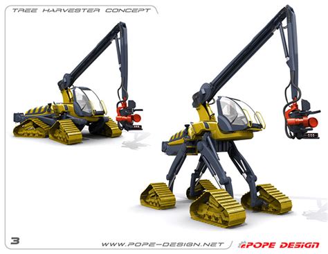 Tree Harvester On Behance
