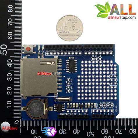 data logger shield โมดูลบันทึกข้อมูลลง sd card สำหรับ arduino เฉพาะ