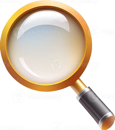 3d Magnifying Glass Icon Illustration 21495590 Png