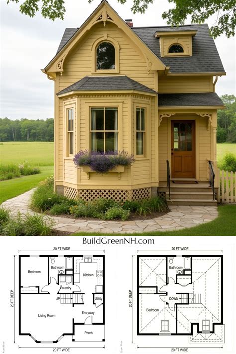Small Victorian House Floor Plans Sunlit Bay Nook Victorian