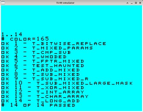 Tms9900 Gcc Dev Release Install Test Debug
