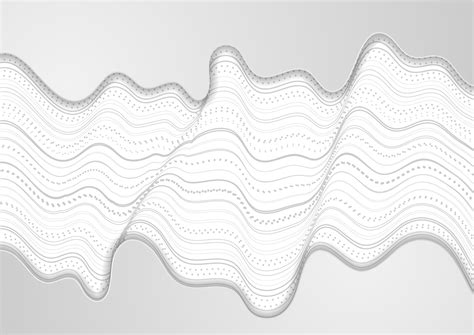 Abstract Tech Concept Futuristic Wavy Background 26224668 Vector Art At Vecteezy