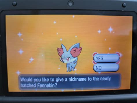 [6] Blessed with a quick Fennekin hunt! : r/ShinyPokemon