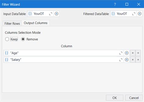 Managing Data Table Columns Activities Uipath Community Forum