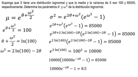 Distribución Lognormal Ejemplo 2 Youtube