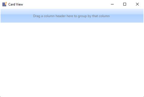 Getting Started With Wpf Card View Control Syncfusion