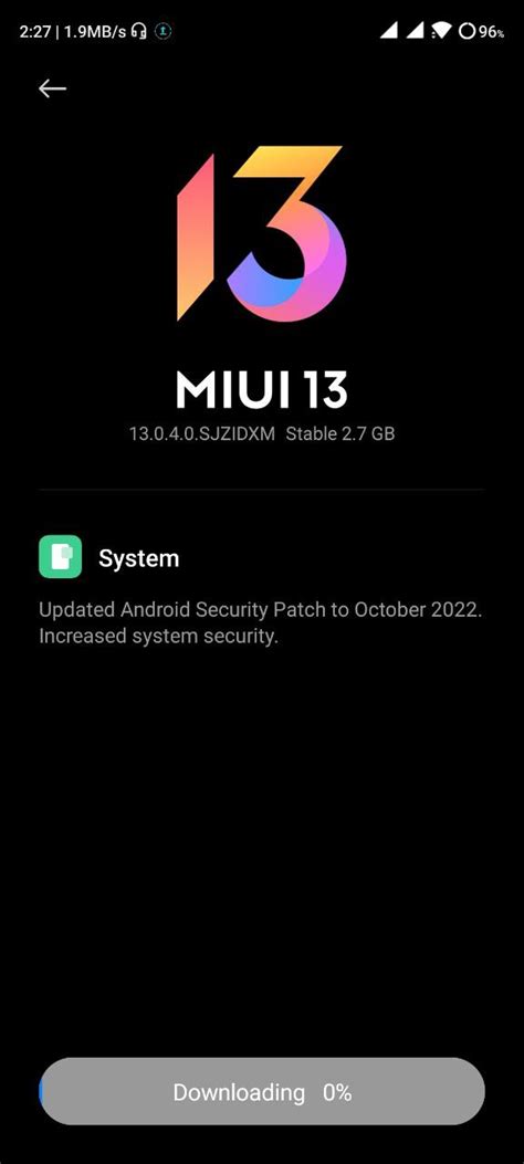 Redmi Note 9 Pro MIUI 13 Update New Update For Global Region Xiaomiui Net