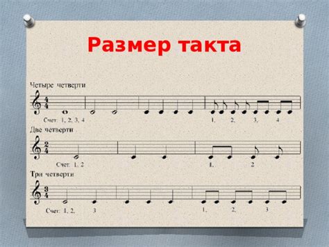 Ритм и такт в музыке: Разница между ритмом и тактом