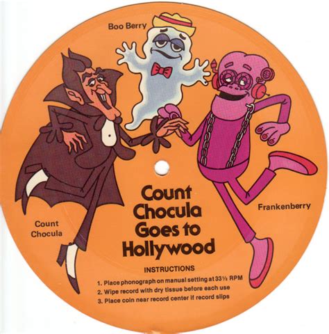 Way Out Junk Count Chocula Goes To Hollywood