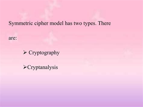 Classical Encryption Techniques Pptx Information And Network