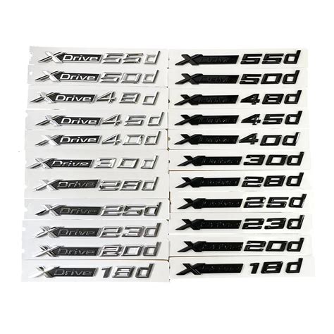 3d Abs Nero Lucido Emblemi Adesivi For Parafanghi E Bagagliaio 3d Abs