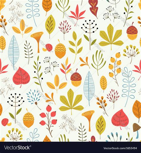 Autumn Leaves Pattern 72 Photo