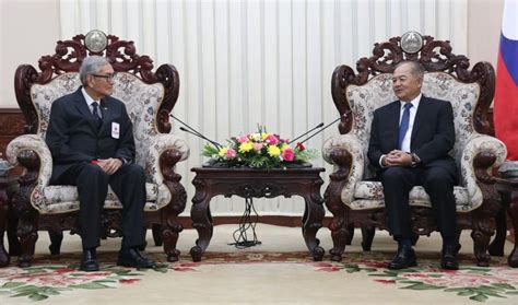 ຮອງນາຍົກລັດຖະມົນຕີ ຕ້ອນຮັບຄະນະຜູ້ແທນສະພາກາຊາດໄທ