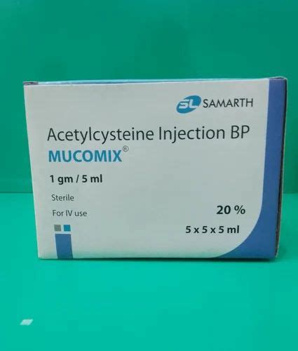 Mucomix 1 Gm 5ml Injection At ₹ 62 00 Vial In Navi Mumbai Id