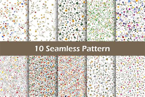 Seamless Pattern Vol 01 Graphic By Laxmiowl · Creative Fabrica