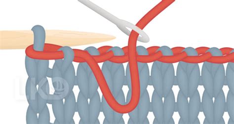 Learn How To Do A Sewn Bind Off FREE Knitting Tutorial LKO