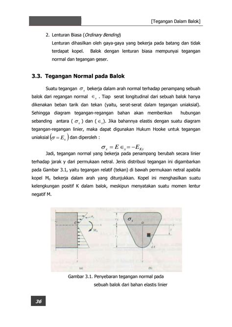 SOLUTION: Tegangan dalam balok - Studypool