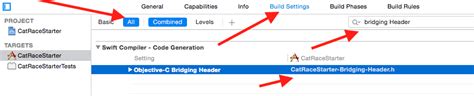 Ios Xcode Not Automatically Creating Bridging Header Stack Overflow