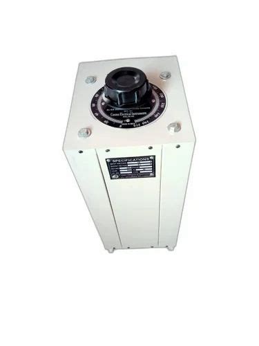 15 Amp 3 Phase Variac Auto Transformer Enclosed Type For Industrial At Rs 18000 In New Delhi