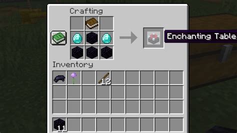 How To Make An Enchanting Table In Minecraft DiamondLobby