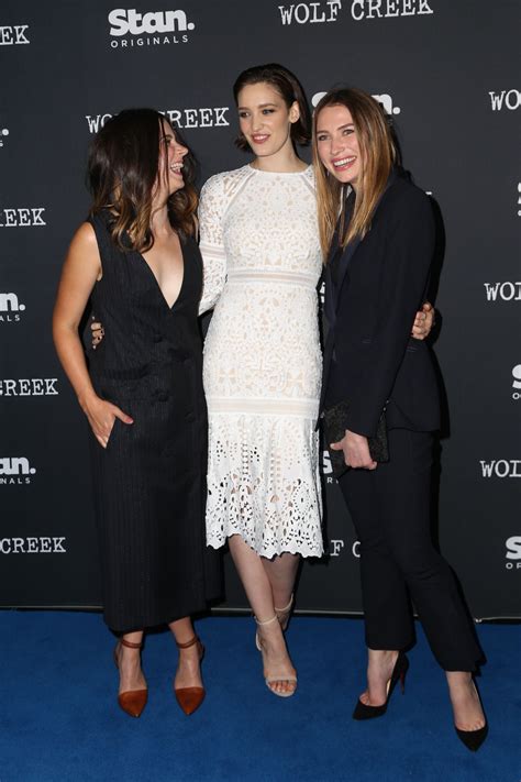 Tess Haubrich Wolf Creek” World Premiere In Sydney • Celebmafia