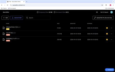 Tool Rpgm Unity Html Ren Py Online Save Editor For Rpg Maker Xp Vx Vx Ace Mv Mz Ren