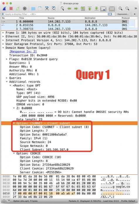 Embedding Client IP In DNS Requests EDNS Client Subnet ECS
