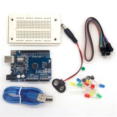 High Quality One Compatible Set Kit Profesional UNO Kit For Arduino UNO R3 Complete Accessories