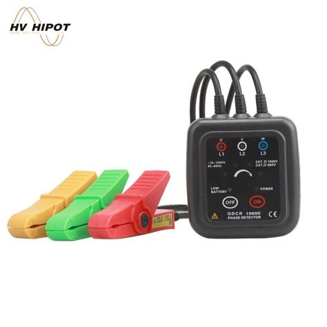 Non Contact Phase Sequence Meter China Non Contact Phase Sequence Tester And Phase Sequence Tester