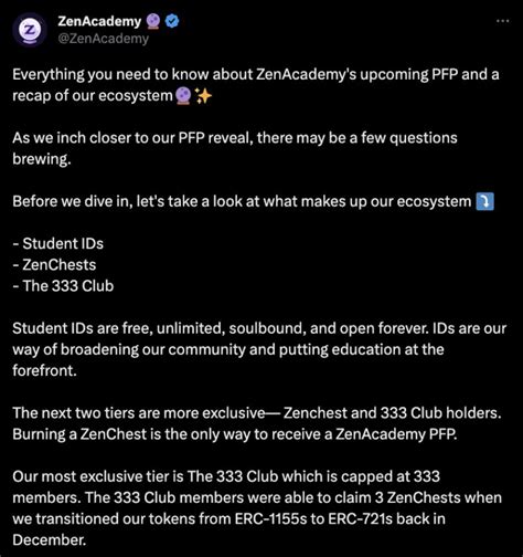 Zenacademy Siap Luncurkan Pfp Bagaimana Cara Mendapatkannya Pintu News