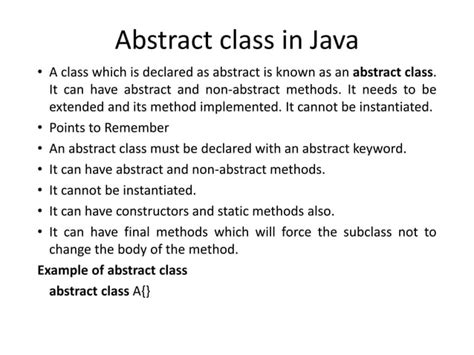 abstract classes and interfaces ppt